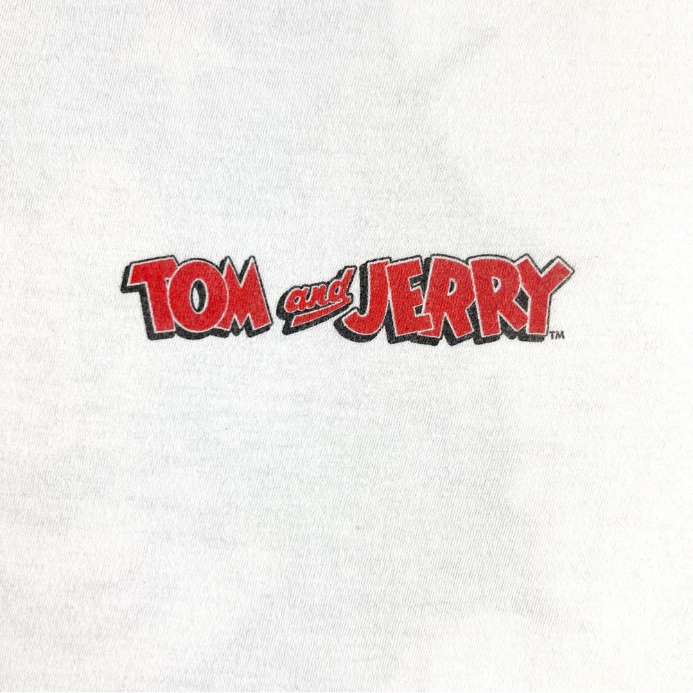 Tom & Jerry Cartoon Knocked Out Graphic Tee - Gem